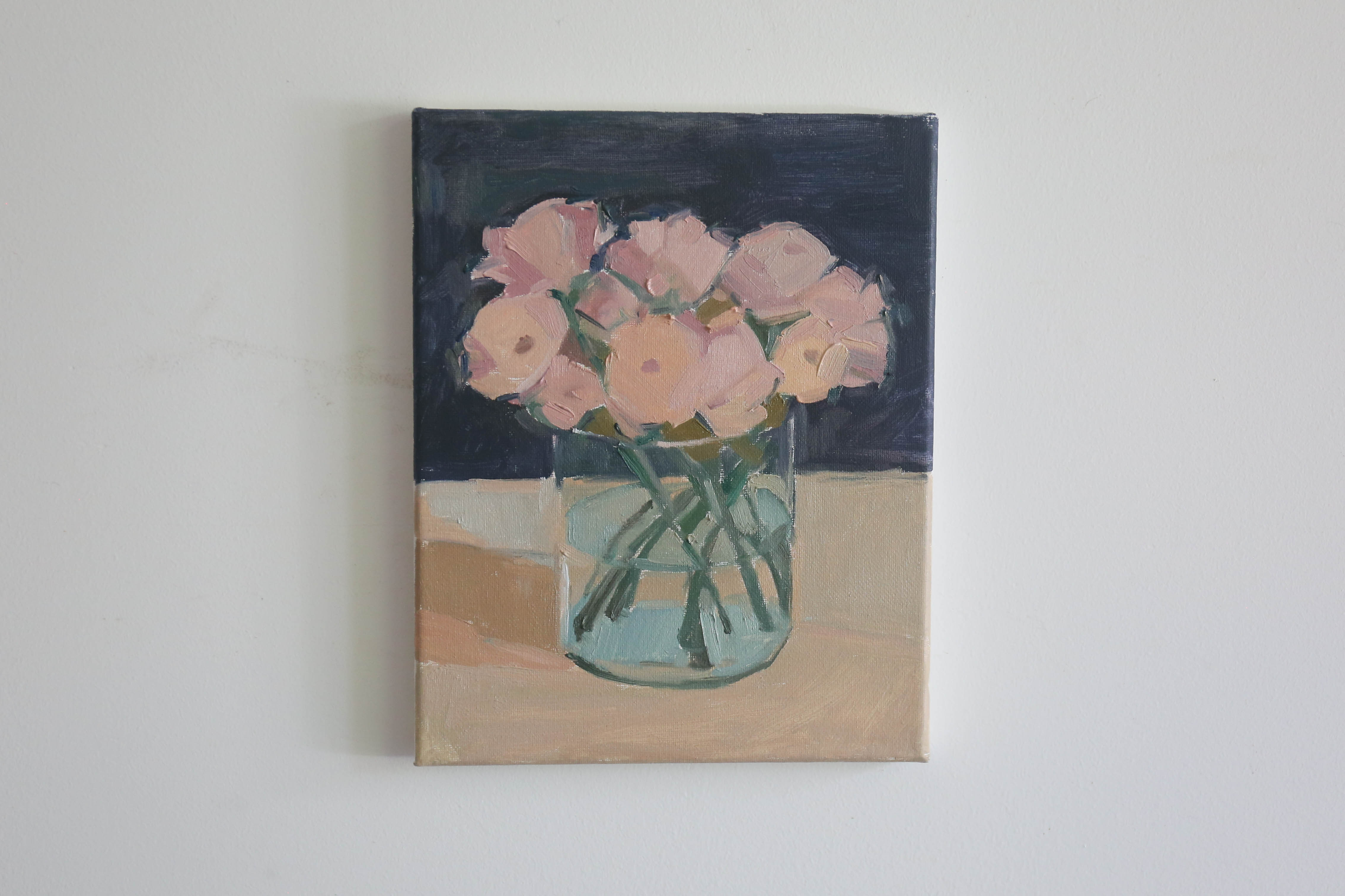 Flowers on Blue II – Whitner Carlin